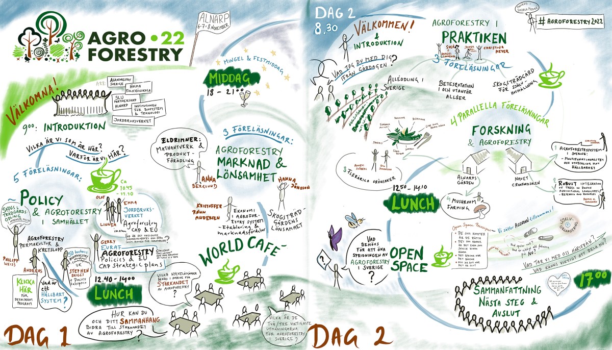 Utvärdering från Agroforestry konferensen 2022 – Agroforestry Svrige